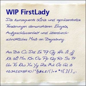 WIP First Lady | WIP Fonts – Write It Personal Fonts